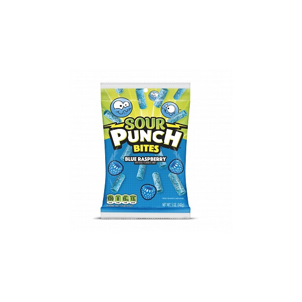 Sour Punch Bites Blue Raspberry 141g, 2,99