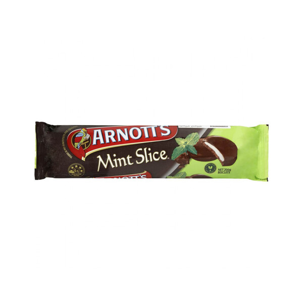 Arnotts Chocolate Mint Slice 200g