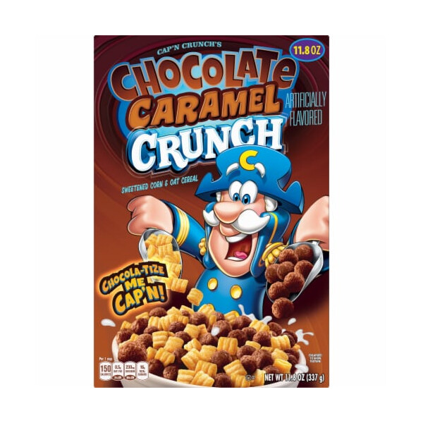 Cap'n Crunch's Chocolate Caramel Crunch Cereal (337g) | House of Swee