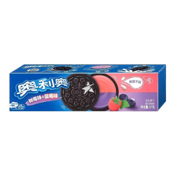 Oreo Sandwich Biscuit Blueberry Rasperry 97g