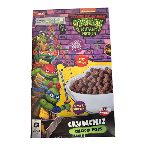 Nickelodeon Turtles Choco Pops 375g