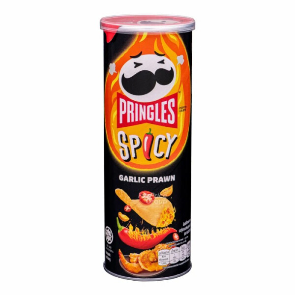 Pringles Spicy Garlic Prawn 110g MHD 24.06.24