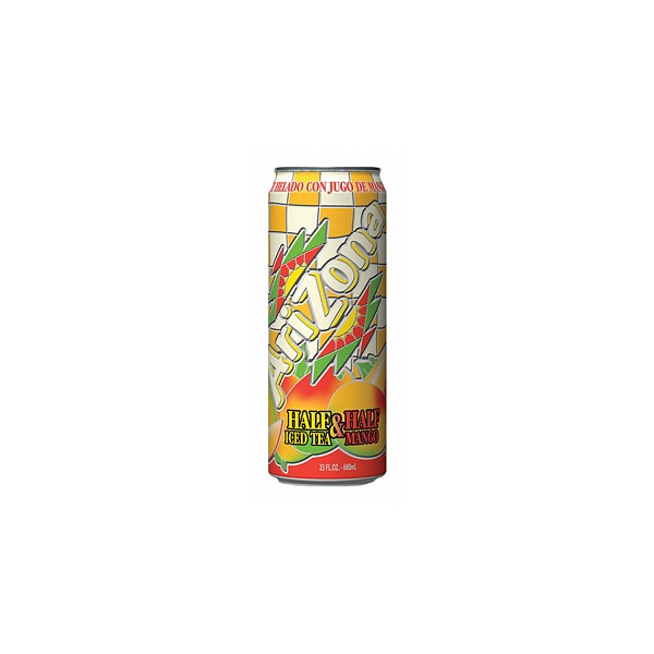 Arizona Half & Half Iced Tea Mango 680ml, 2,99