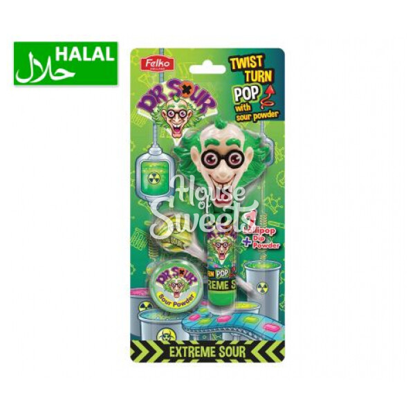Dr.Sour Blister Twist & Turn Pop 17g