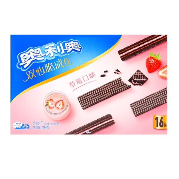 Oreo Double Waffles Strawberry Asia 72g