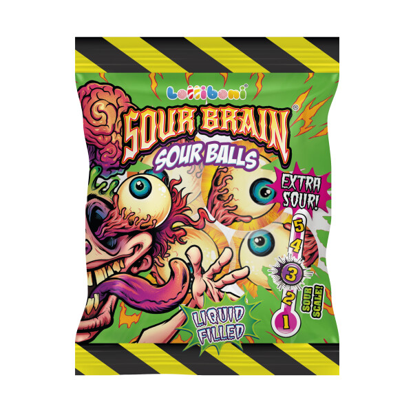 Sour Brain Sour Balls 72g